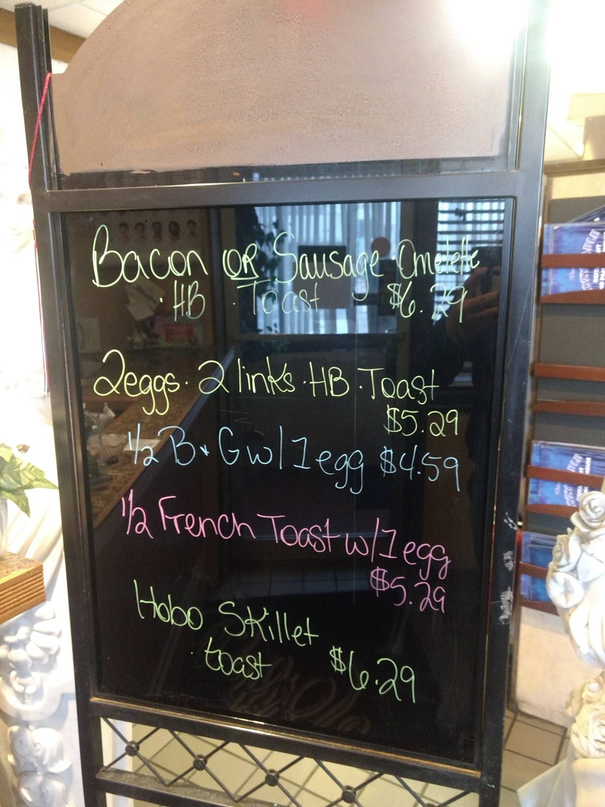 Menu at Cozy Table restaurant, Bloomington
