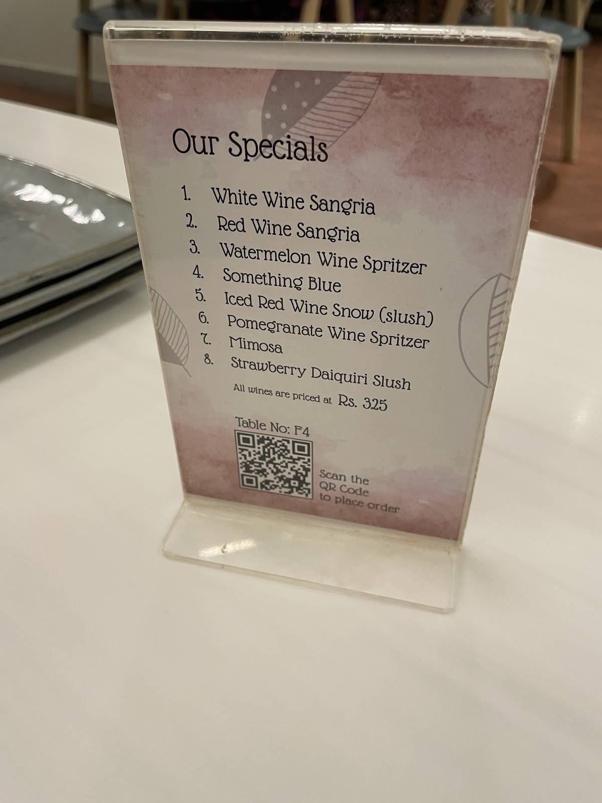 Menu at Cravery Cafe, Hyderabad, Film Nagar