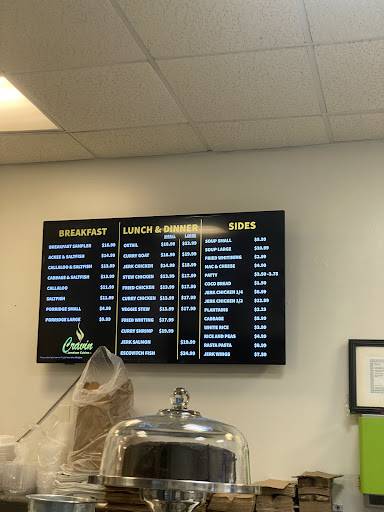 Menu at Cravin Jamaican Cuisine Ossining restaurant, Ossining