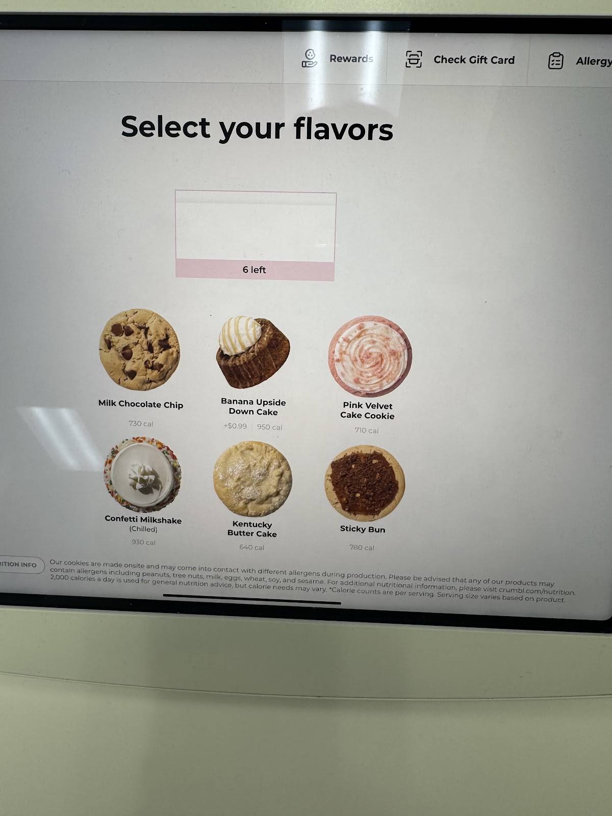 Menu at Crumbl Cookies - Shelton desserts, Shelton
