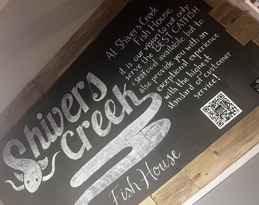 Menu at Shivers Creek Catfish House (Crystal Springs Location ...