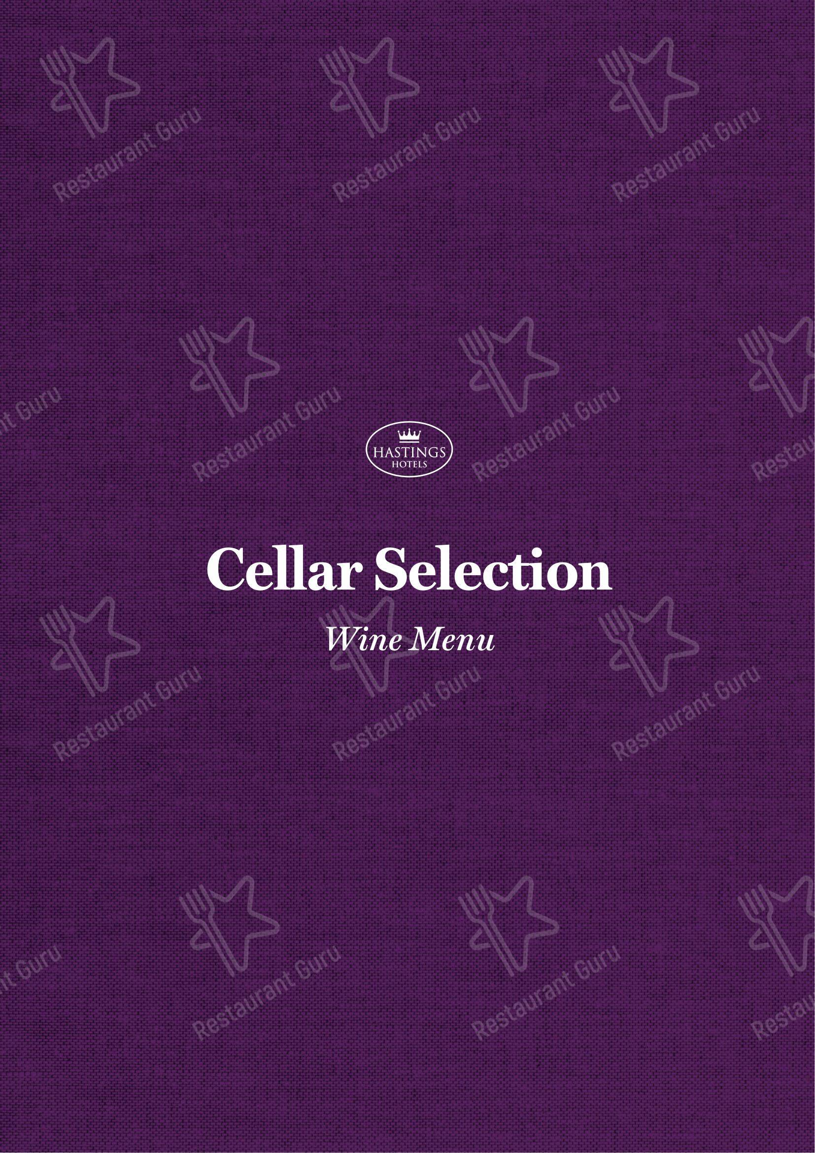Menu at Cultra Inn pub & bar, Holywood, Culloden Estate and Spa