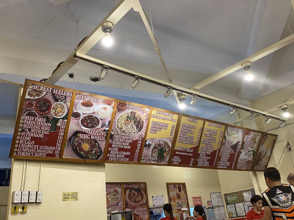Menu at D' Original Pares - Commonwealth restaurant, Quezon City