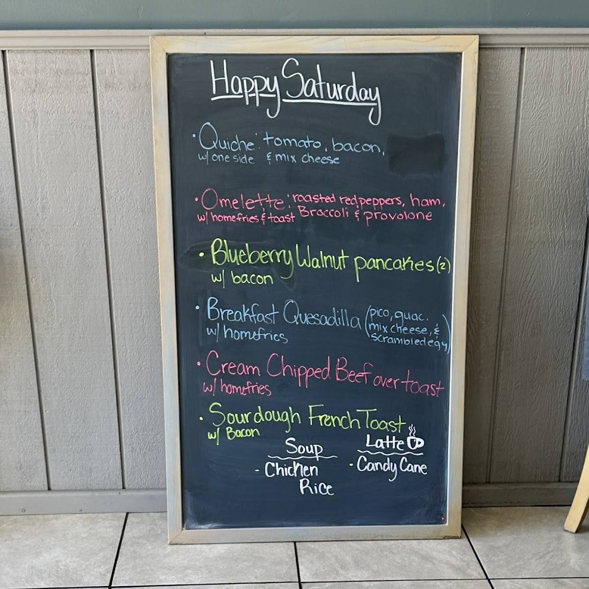 Menu at Dam Good Cafe, Dublin, 161 N Main St