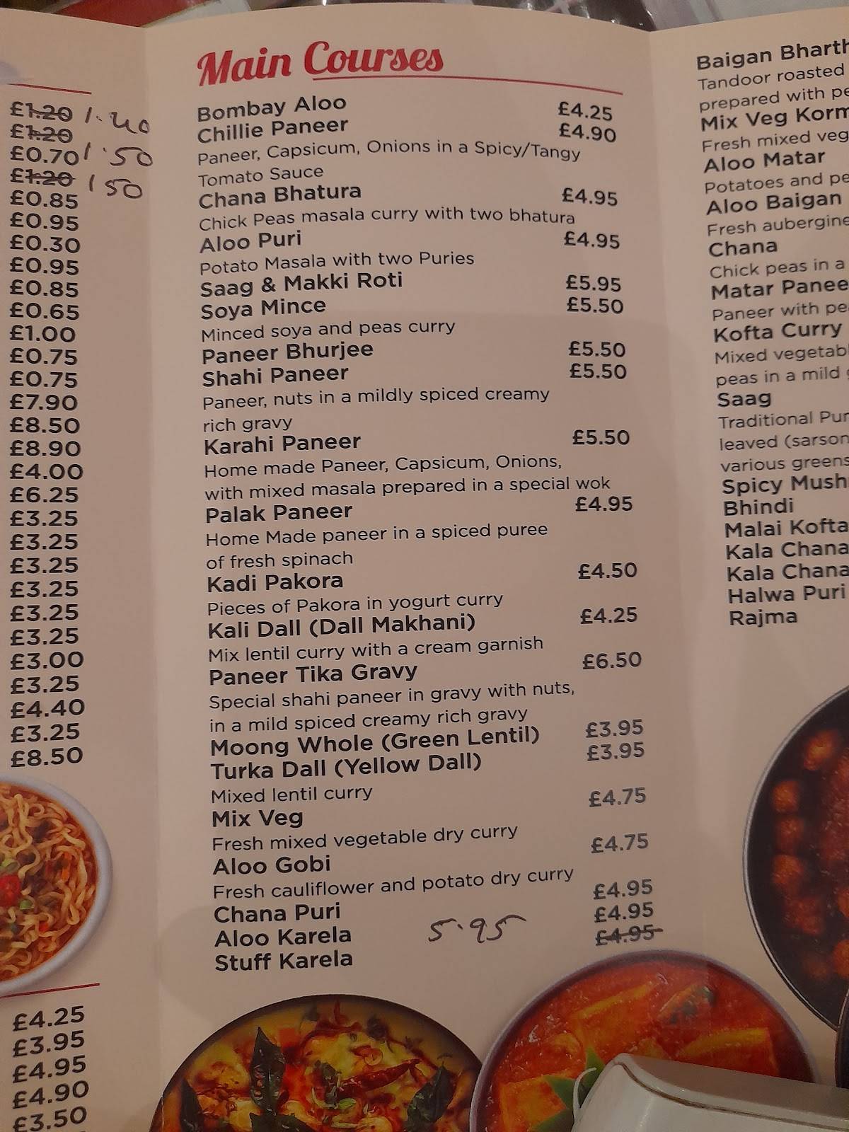Menu at Delhi Wala restaurant, Twickenham, 76 High Street Whitton