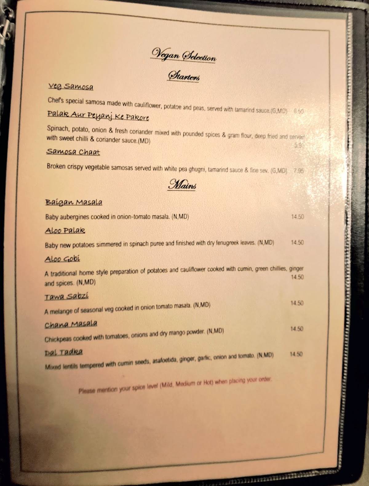 Menu at Destination Indian Restaurant & Bar, Huddersfield