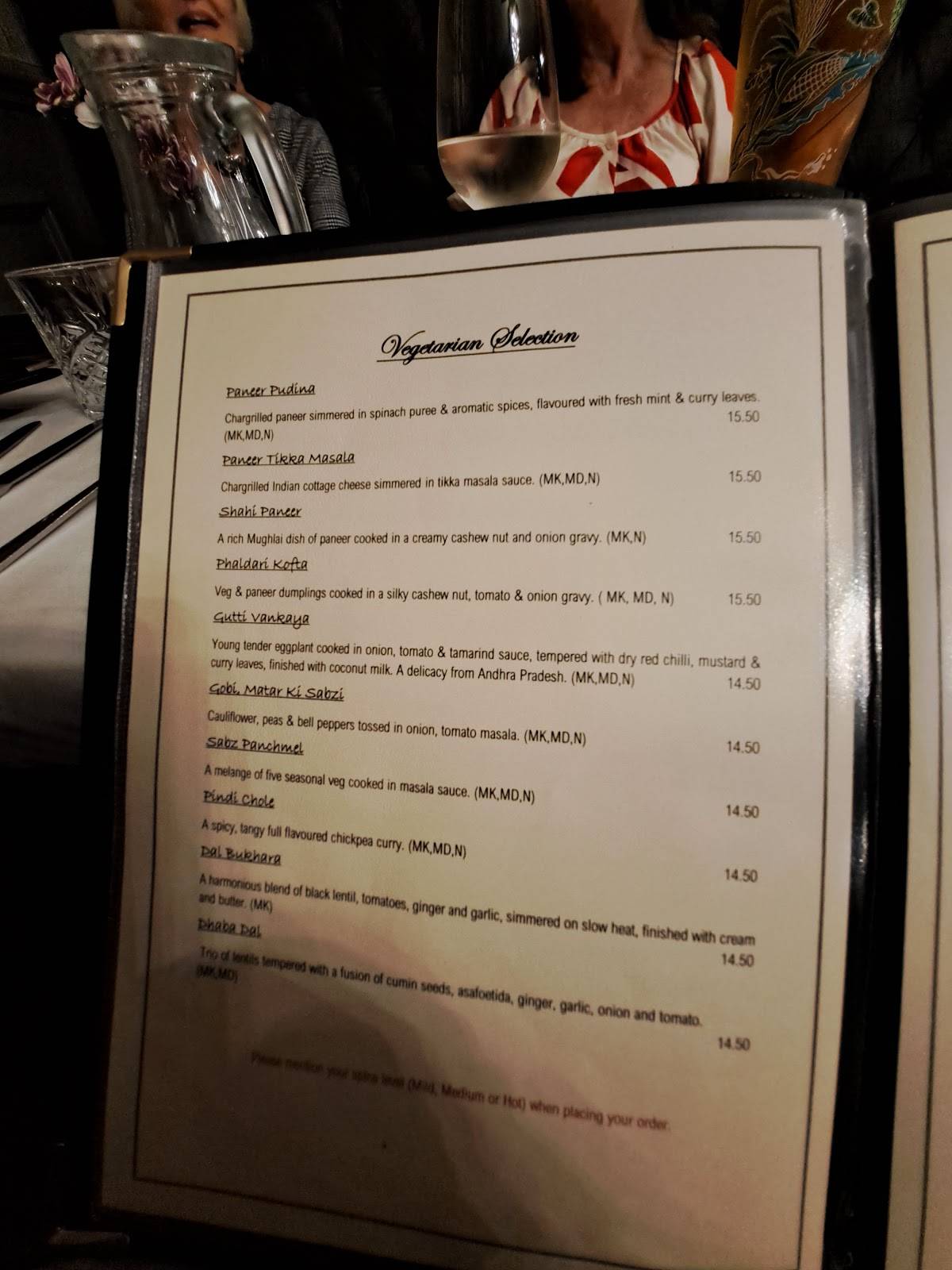 Menu at Destination Indian Restaurant & Bar, Huddersfield