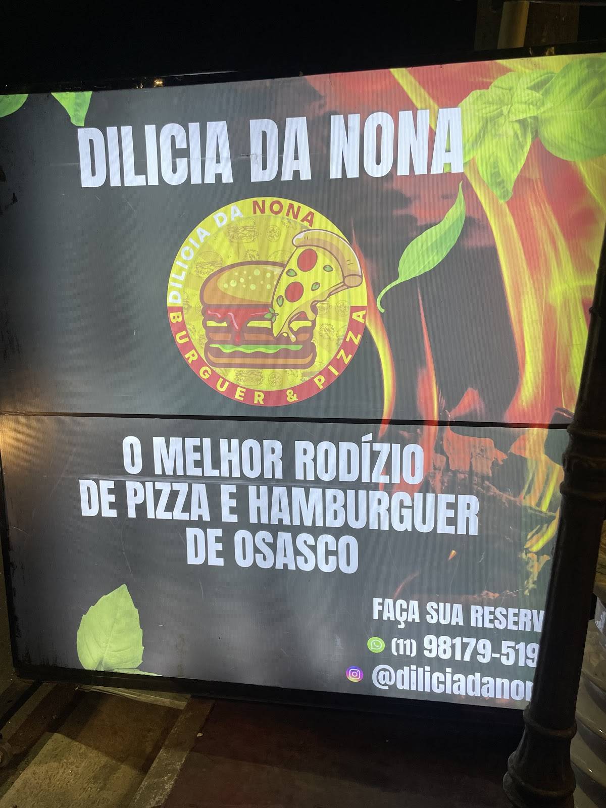 Menu em Dilicia da Nona restaurante, Osasco