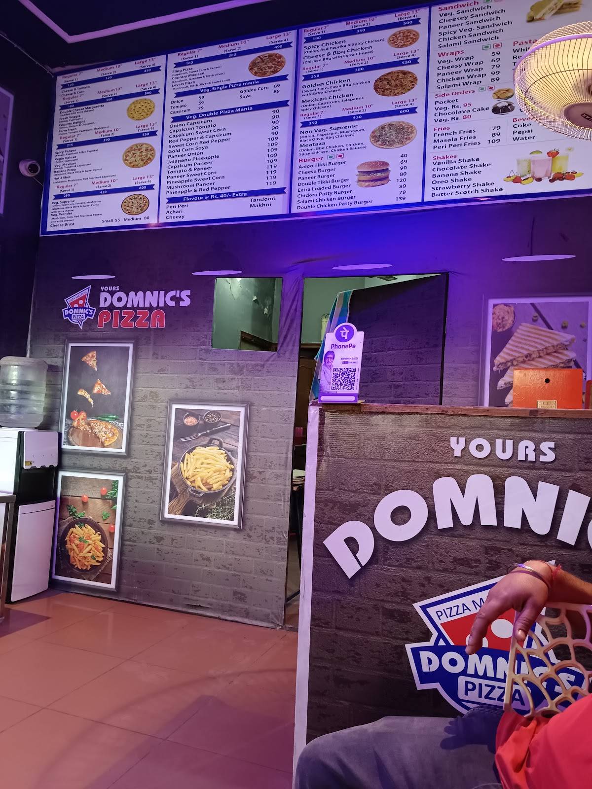 Menu at Domnik Pizza, Kharar, shop no 2