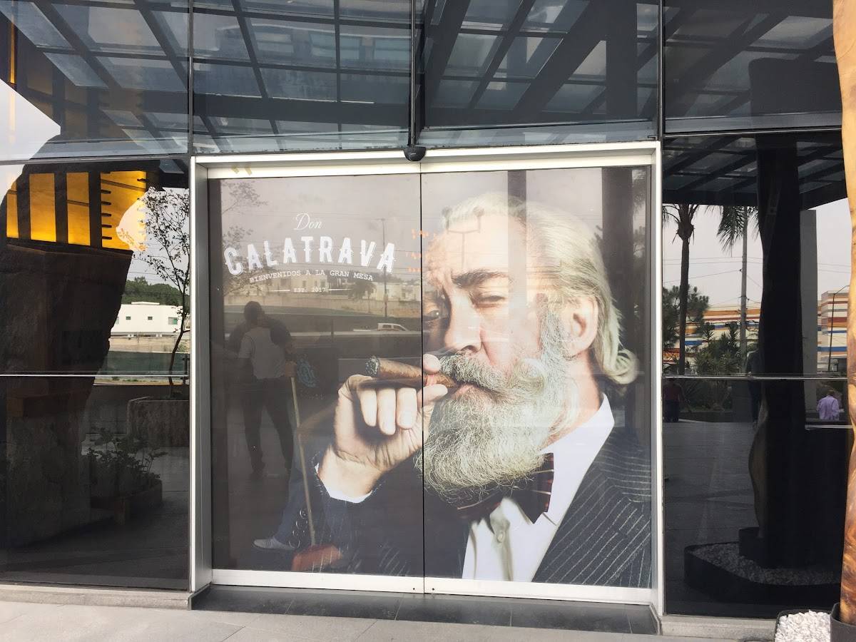 Carta del restaurante Don Calatrava, Zapopan