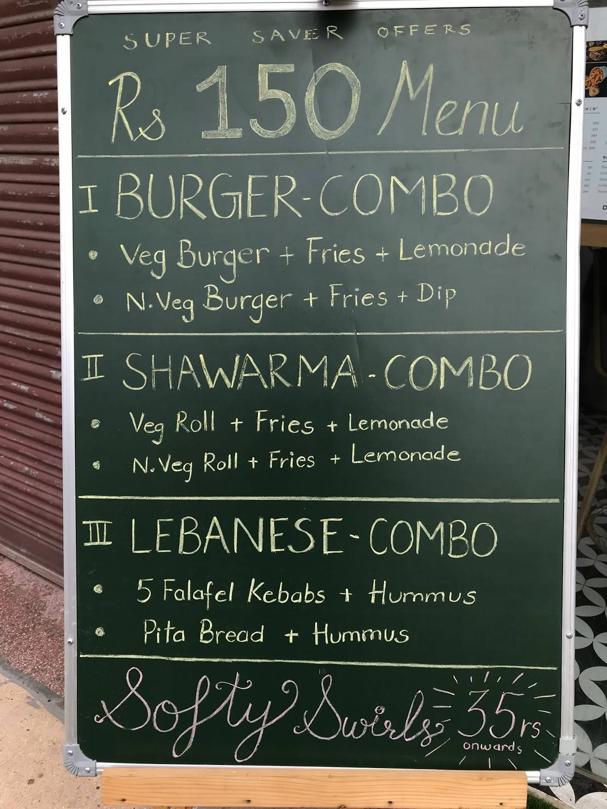 Menu at Doner Kebab House, Gurugram