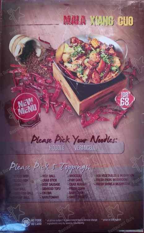 Carta del restaurante Double Pots - Citos, South Jakarta, Cilandak Town ...