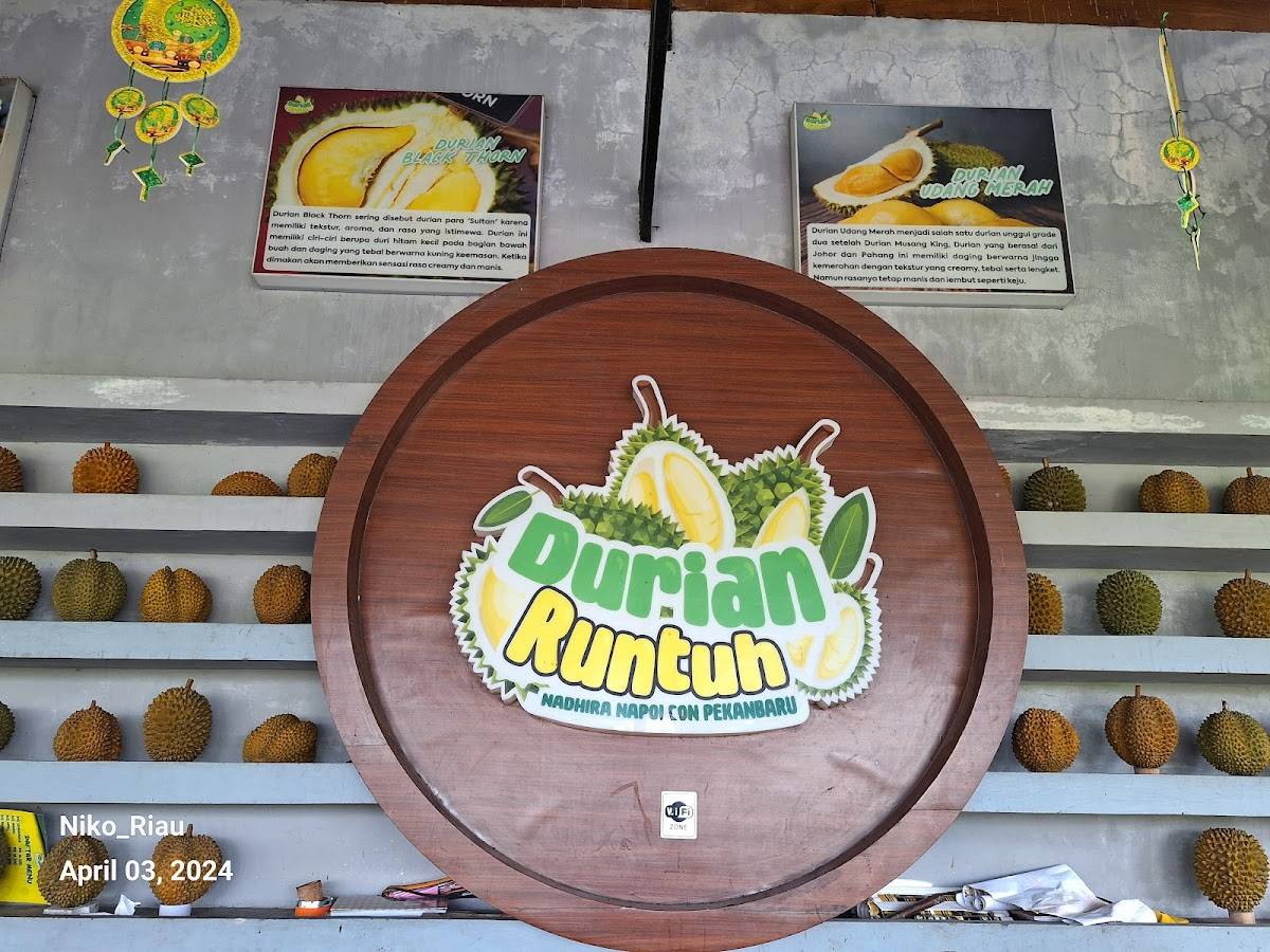 Menu at Durian Runtuh Pekanbaru, Pekanbaru