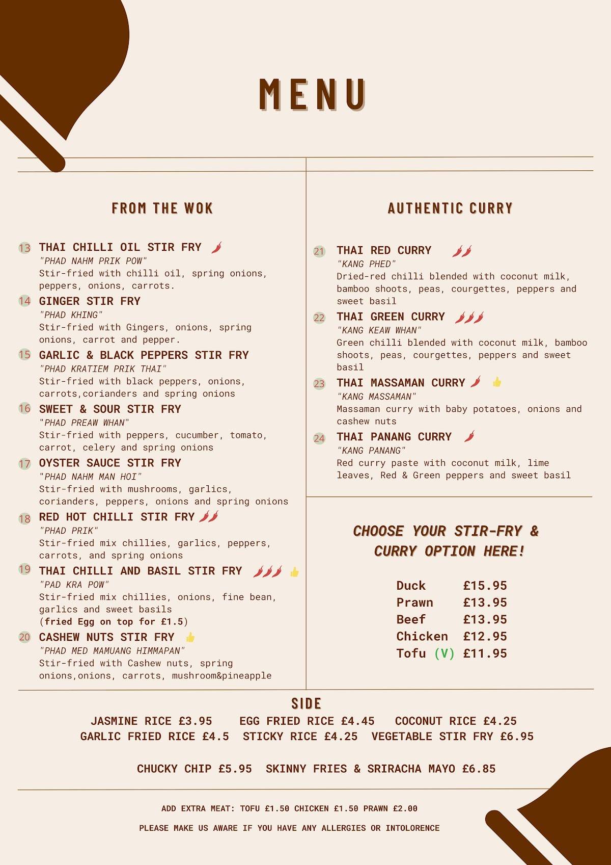 Menu at Eight Bells pub & bar, Appleton