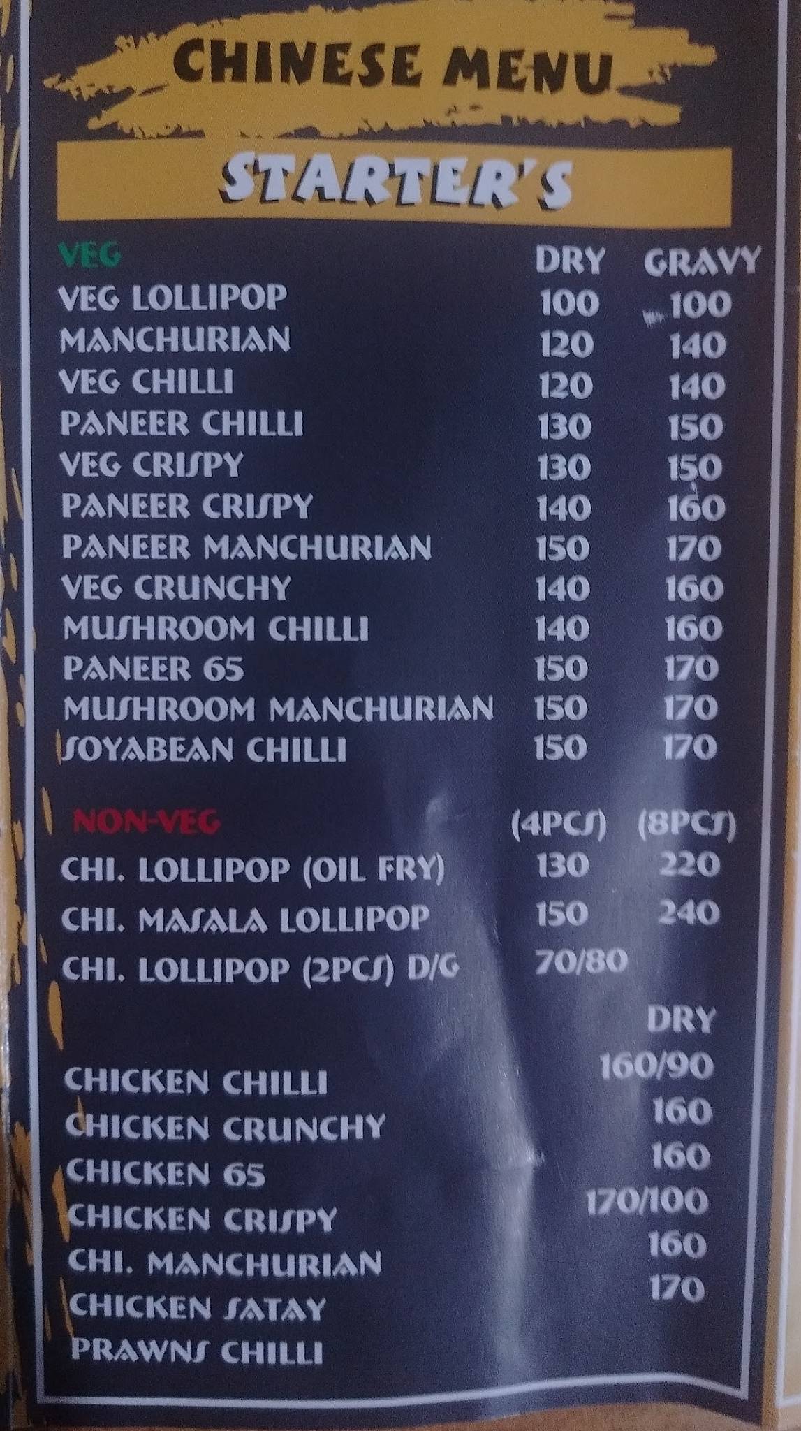 Menu at Food Circle, Navi Mumbai, Ambika Complex