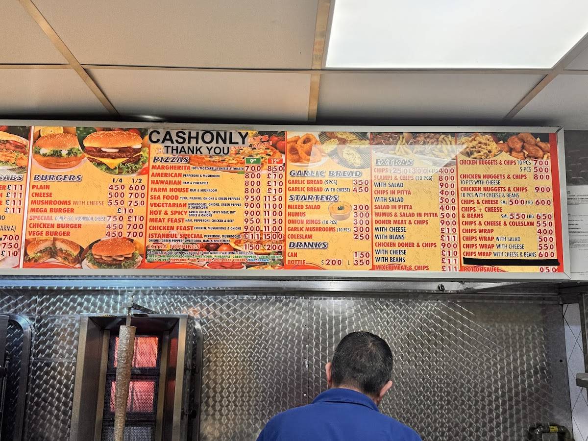Menu at Best Istanbul Grill Kebab & Pizza House fast food, Taunton