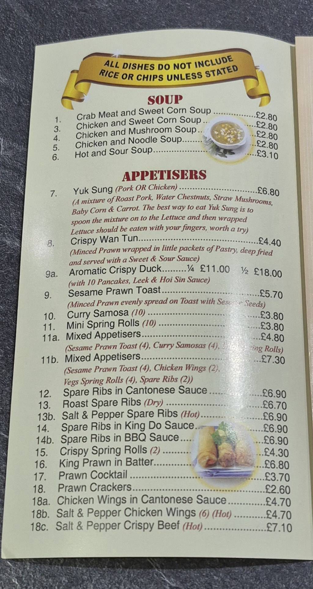Menu at New Oriental fast food, Nuneaton, 20 Coleshill Rd