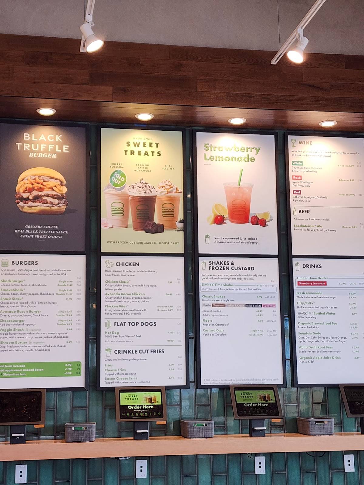 Menu at Shake Shack Maple Grove fast food, Maple Grove