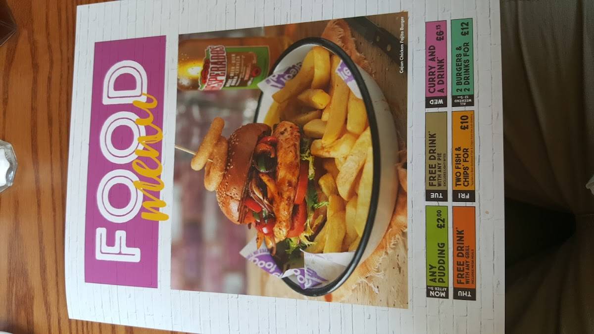 Menu at The Firs pub & bar, Wolverhampton, Castlecroft