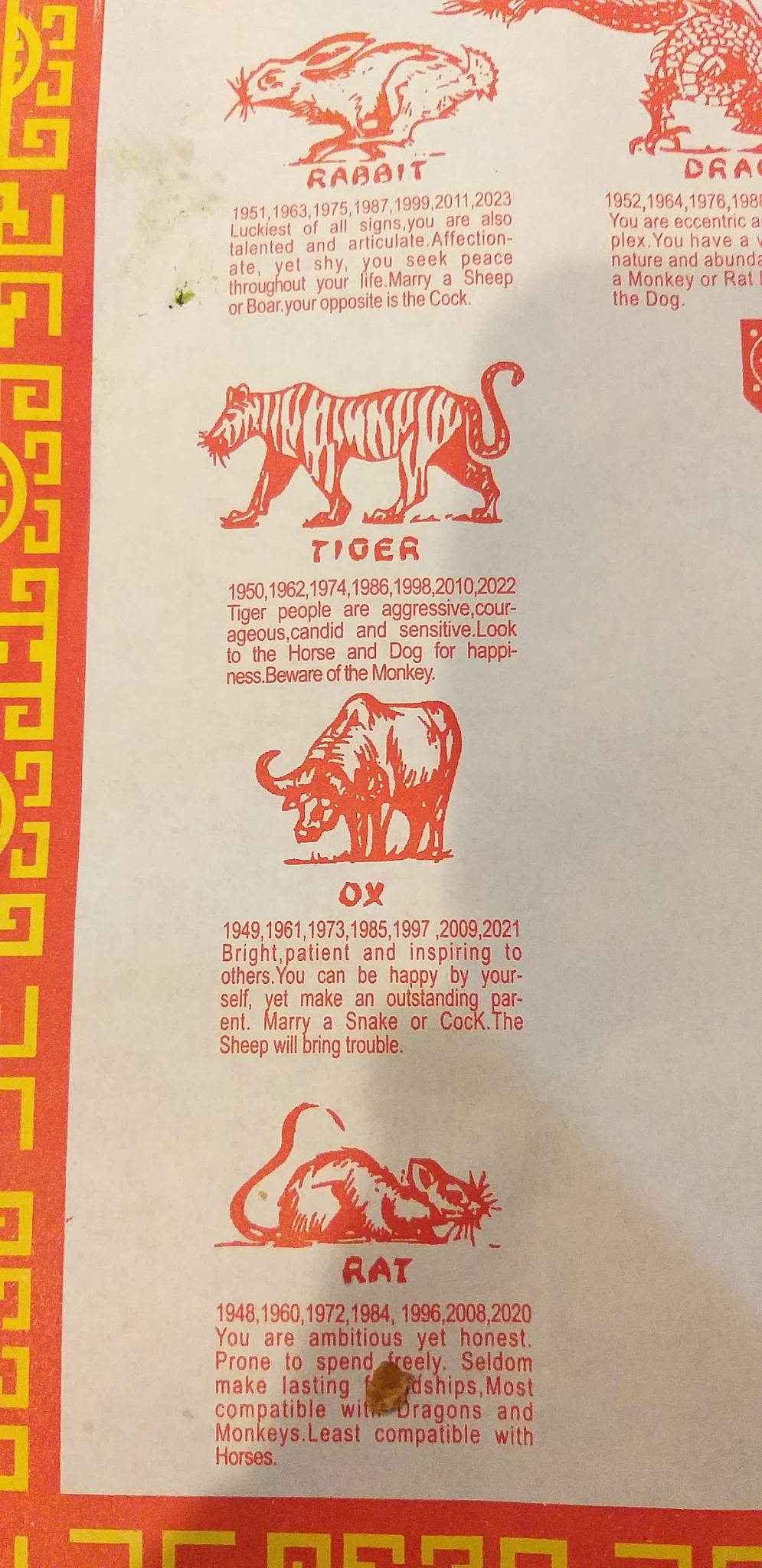 Menu at Fortune Buffet restaurant, Toms River, NJ-37