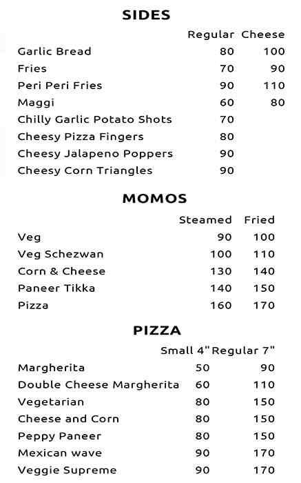 Menu at Fresh Crunch, Dombivli