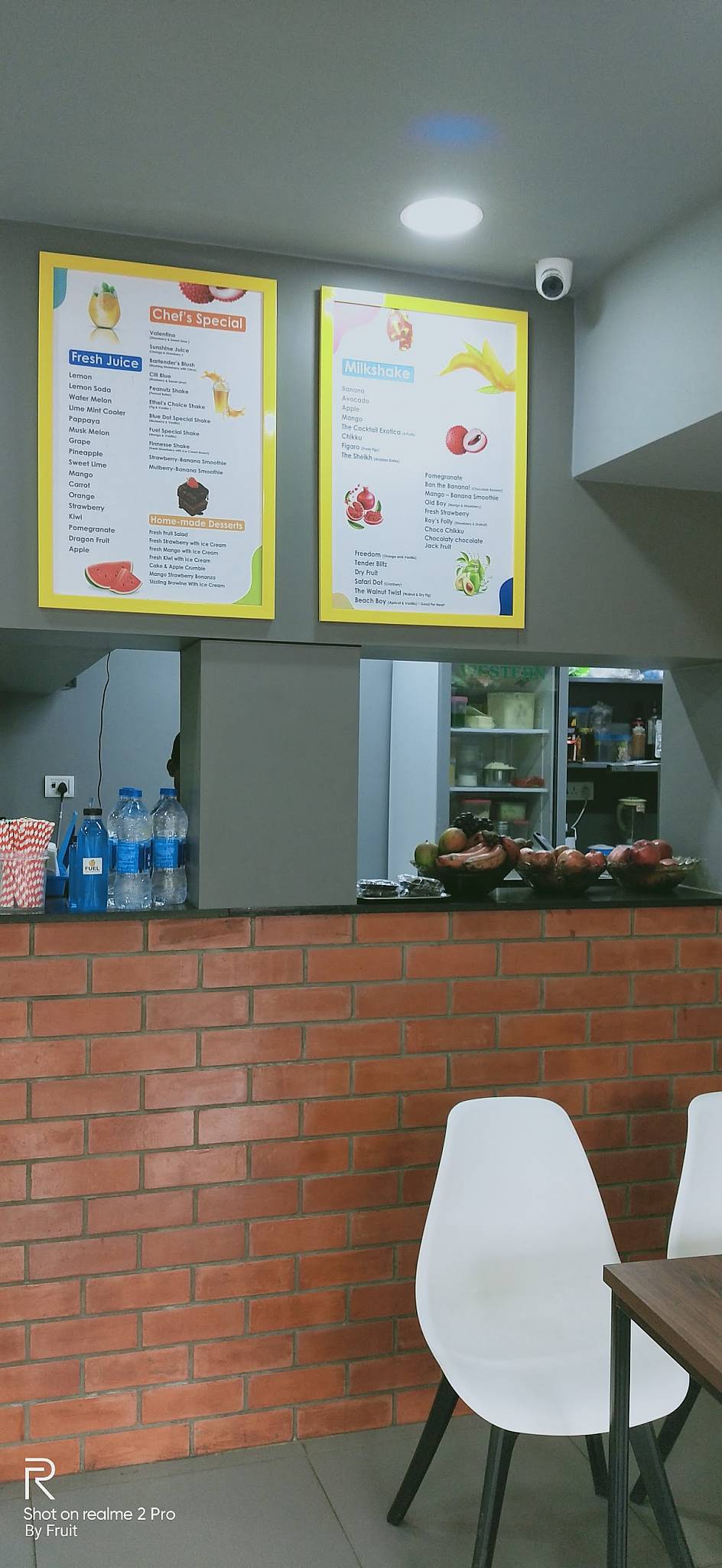 Menu at Fuel Juice & Pasta Bar Anna Nagar Branch, Chennai