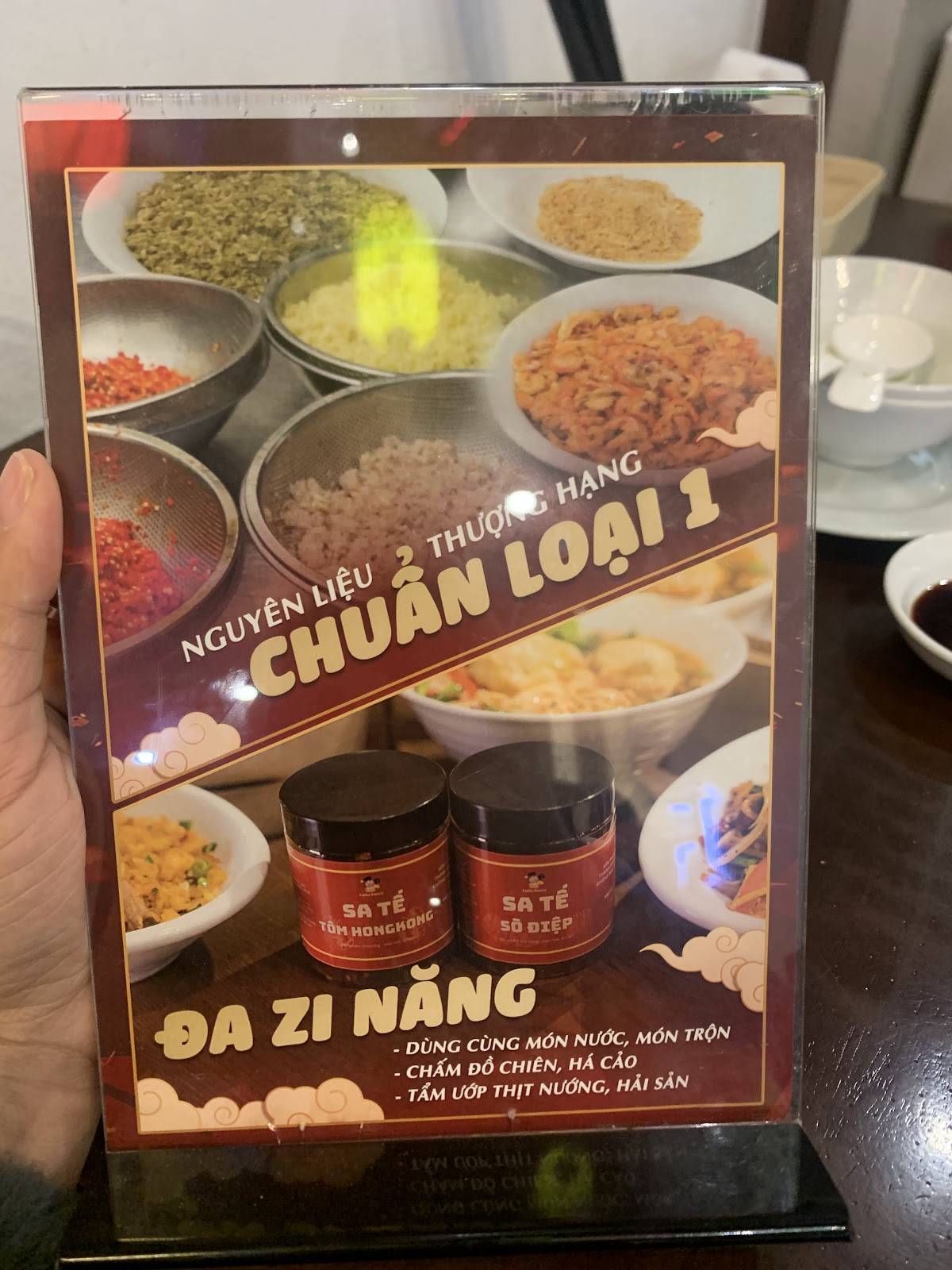 Menu at Fungha Dimsum 2 restaurant, Hanoi