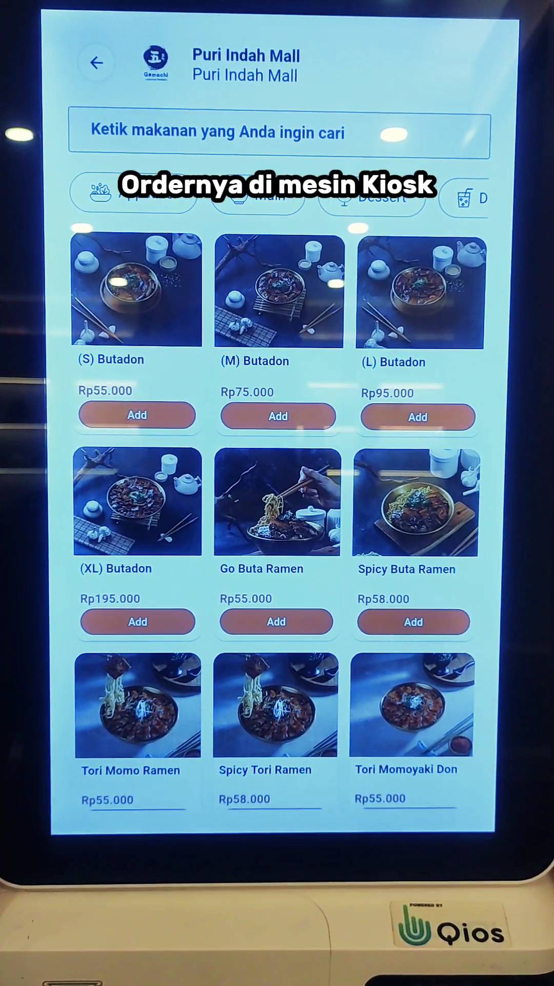 Menu at GOMACHI BUTADON (PURI INDAH MALL, 2ND FLOOR) restaurant, West ...