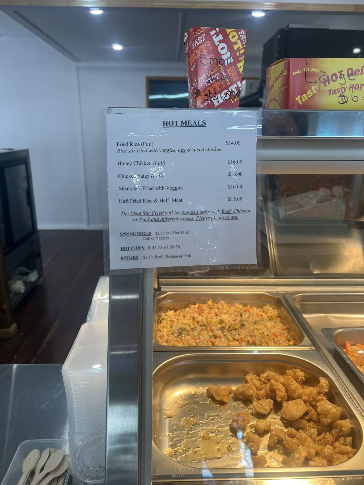 Menu at Gayndah Pastry Cafe - Viet Food, Gayndah