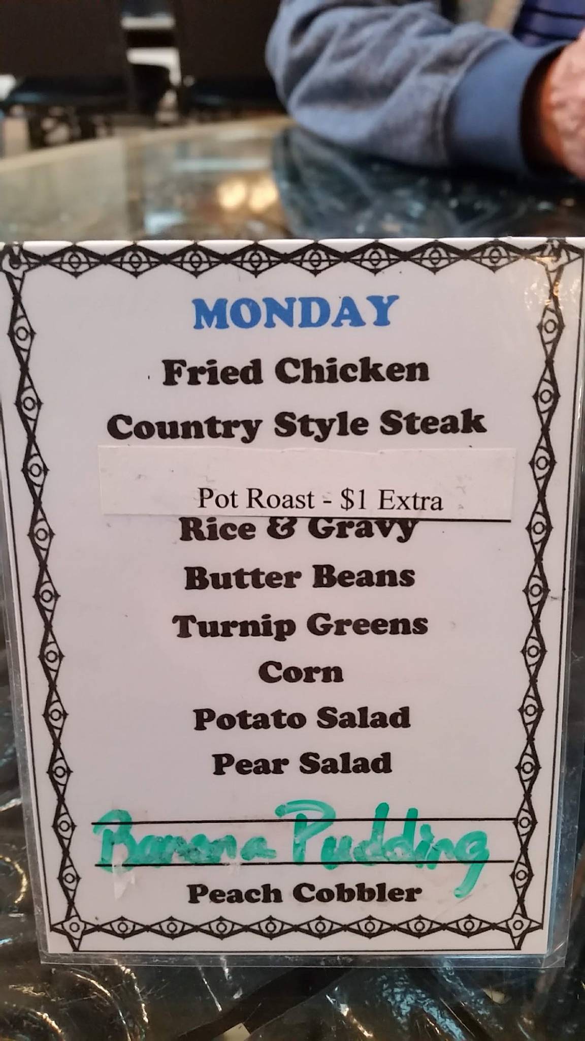 Menu at Ball & Que Restaurant, Georgetown