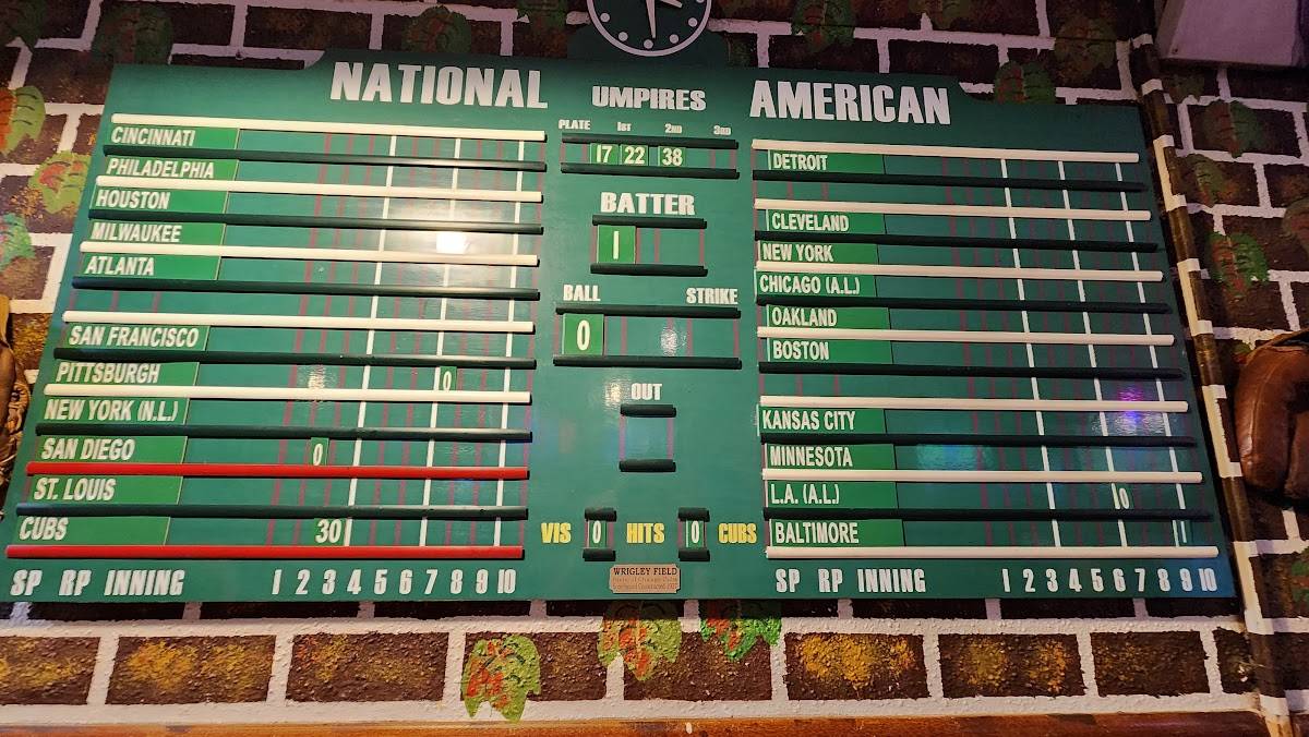 Menu at Getaway Cubbie Grille pub & bar, Bridgman