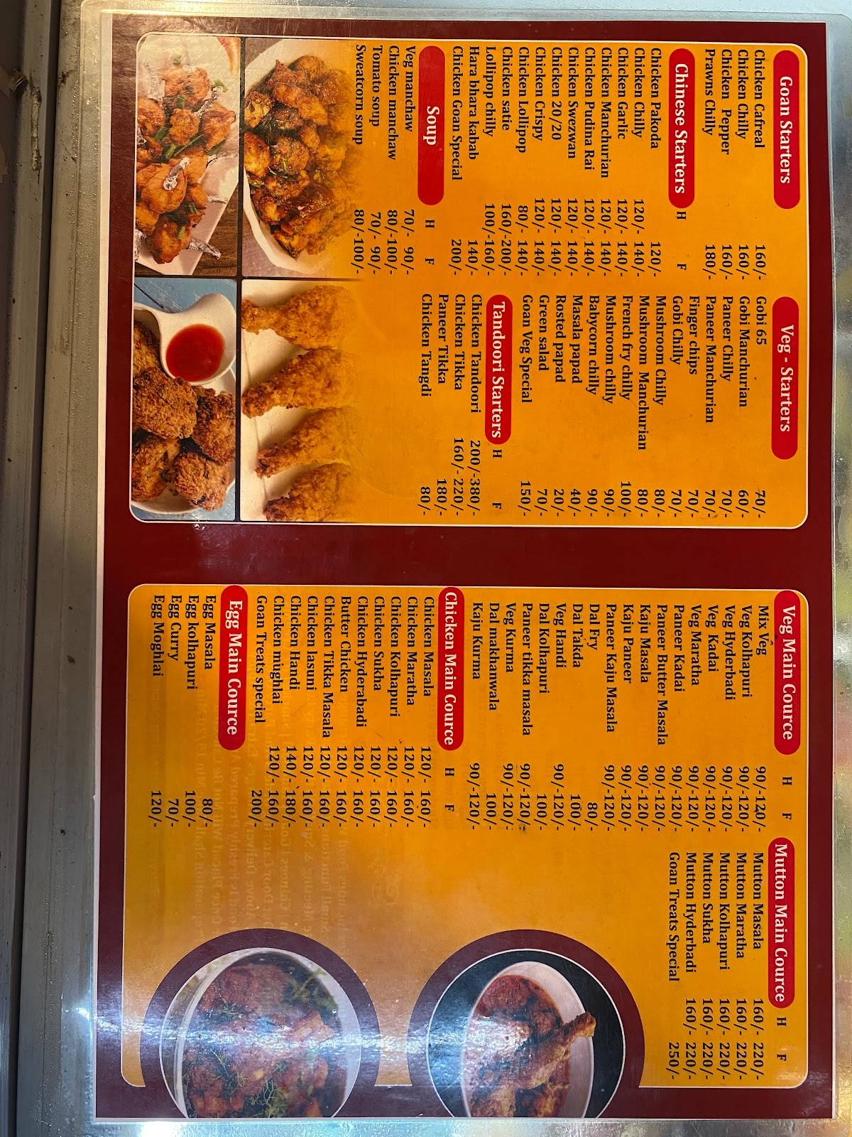 Menu at Goan Treats Best Egg Rice Ross Omelette, Belgaum