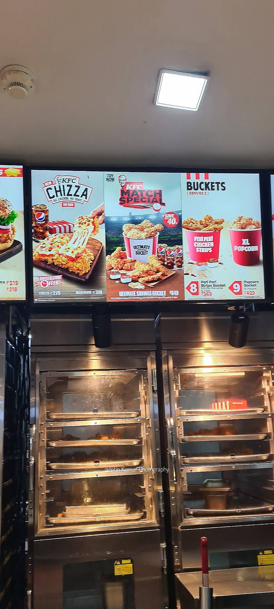 Menu at KFC, Gorakhpur, City Mall