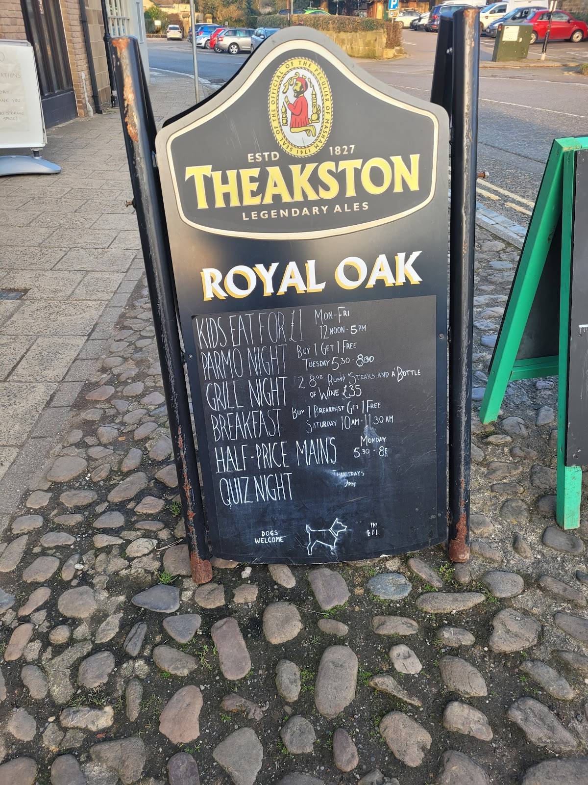 Menu at Royal Oak, Great Ayton pub & bar, Middlesbrough