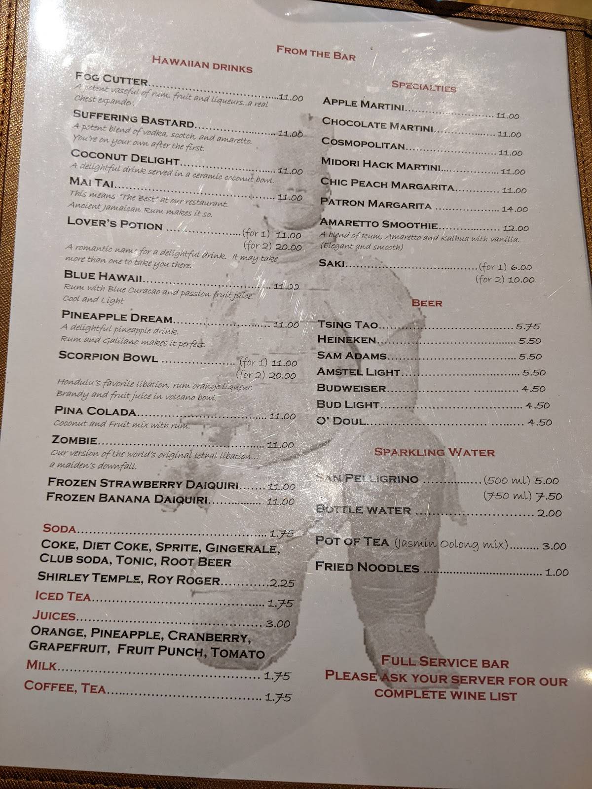 Menu at Great Taste Chinese Restaurant, New Britain