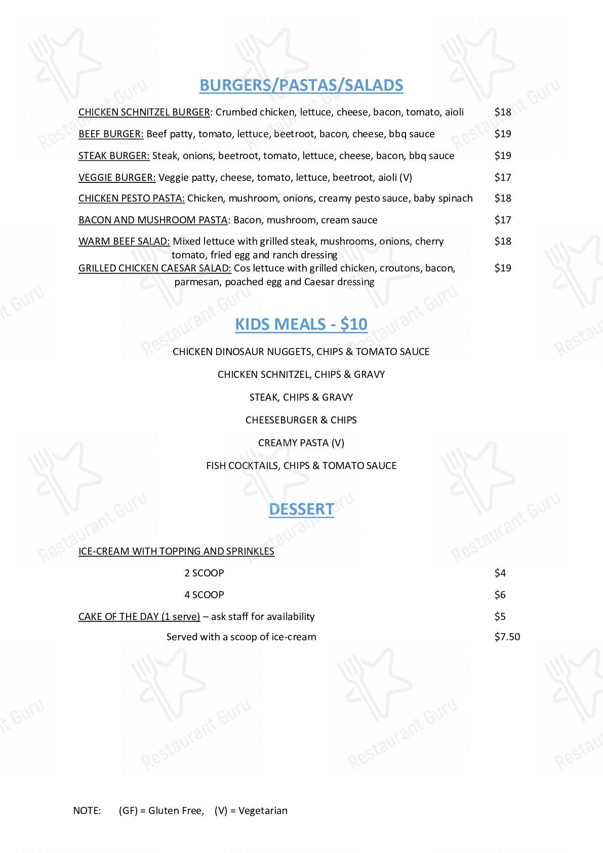Menu at Greenwell Point Chinese Restaurant, Greenwell Point