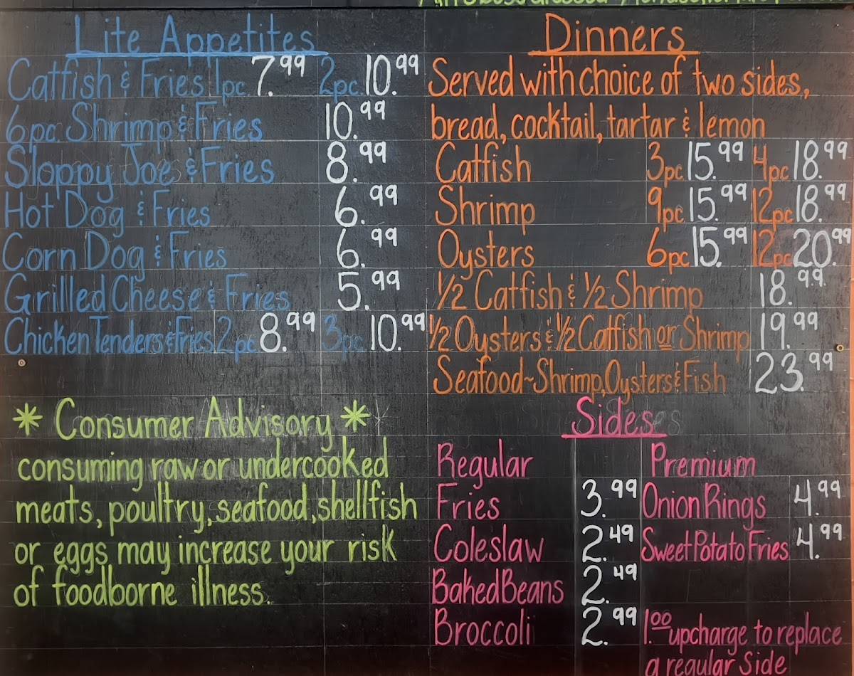 Menu at Grill 32 restaurant, Fairhope, Co Rd 32