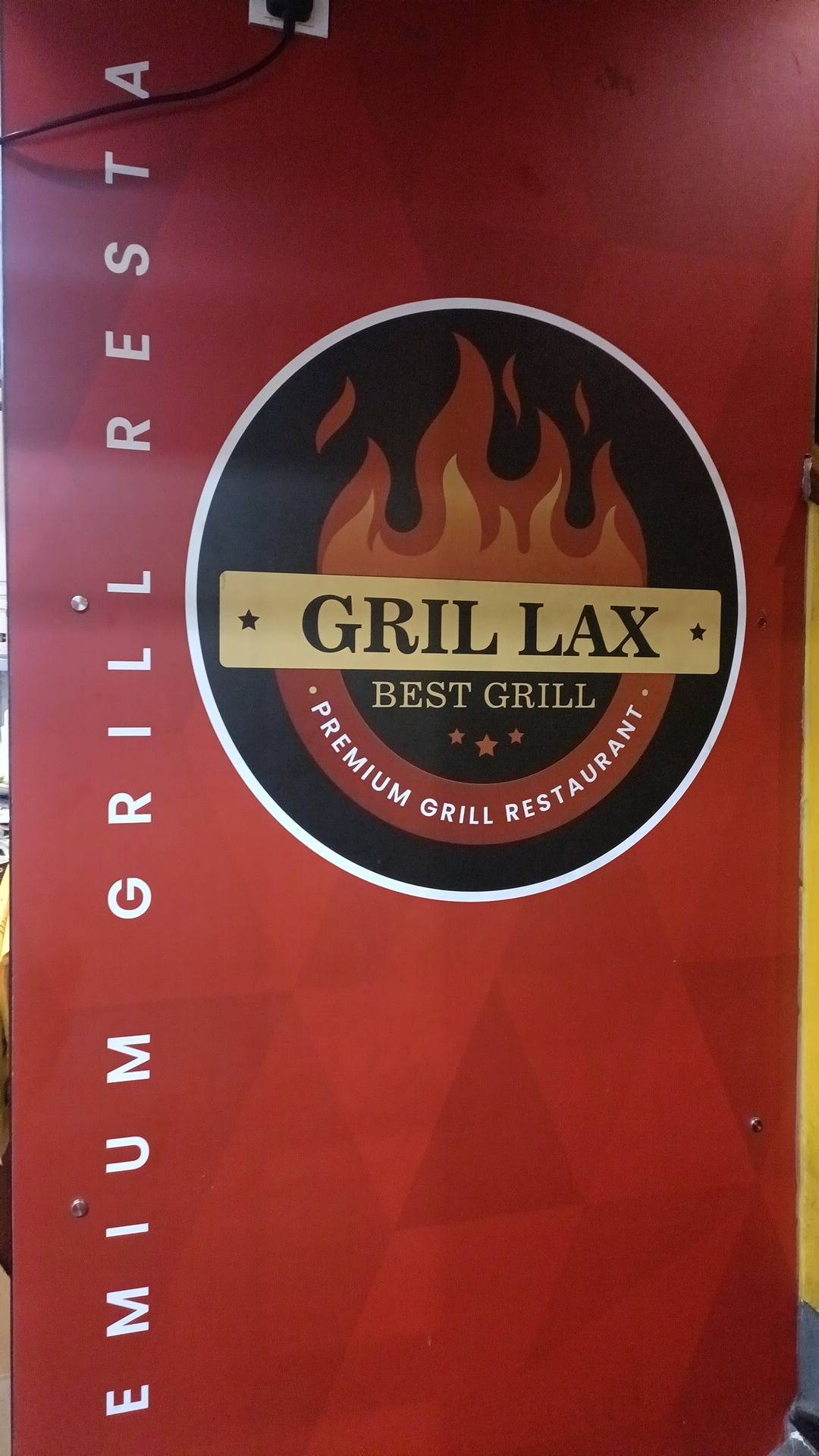 Menu at Grillax Restaurant, Dubai