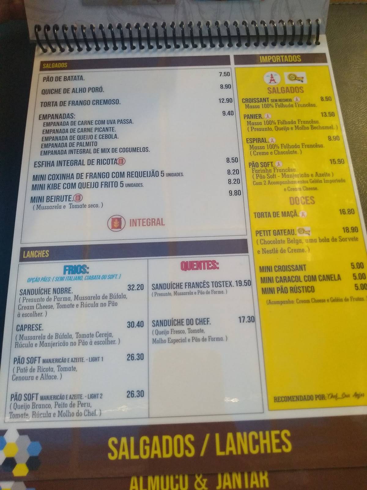 Carta de Mecca Café, Guarulhos