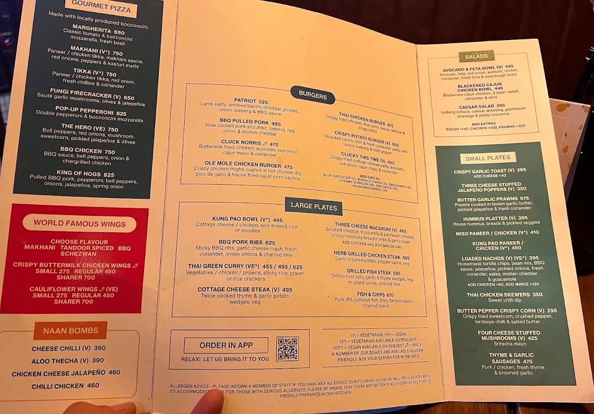 Menu at BrewDog Gurugram, Gurugram