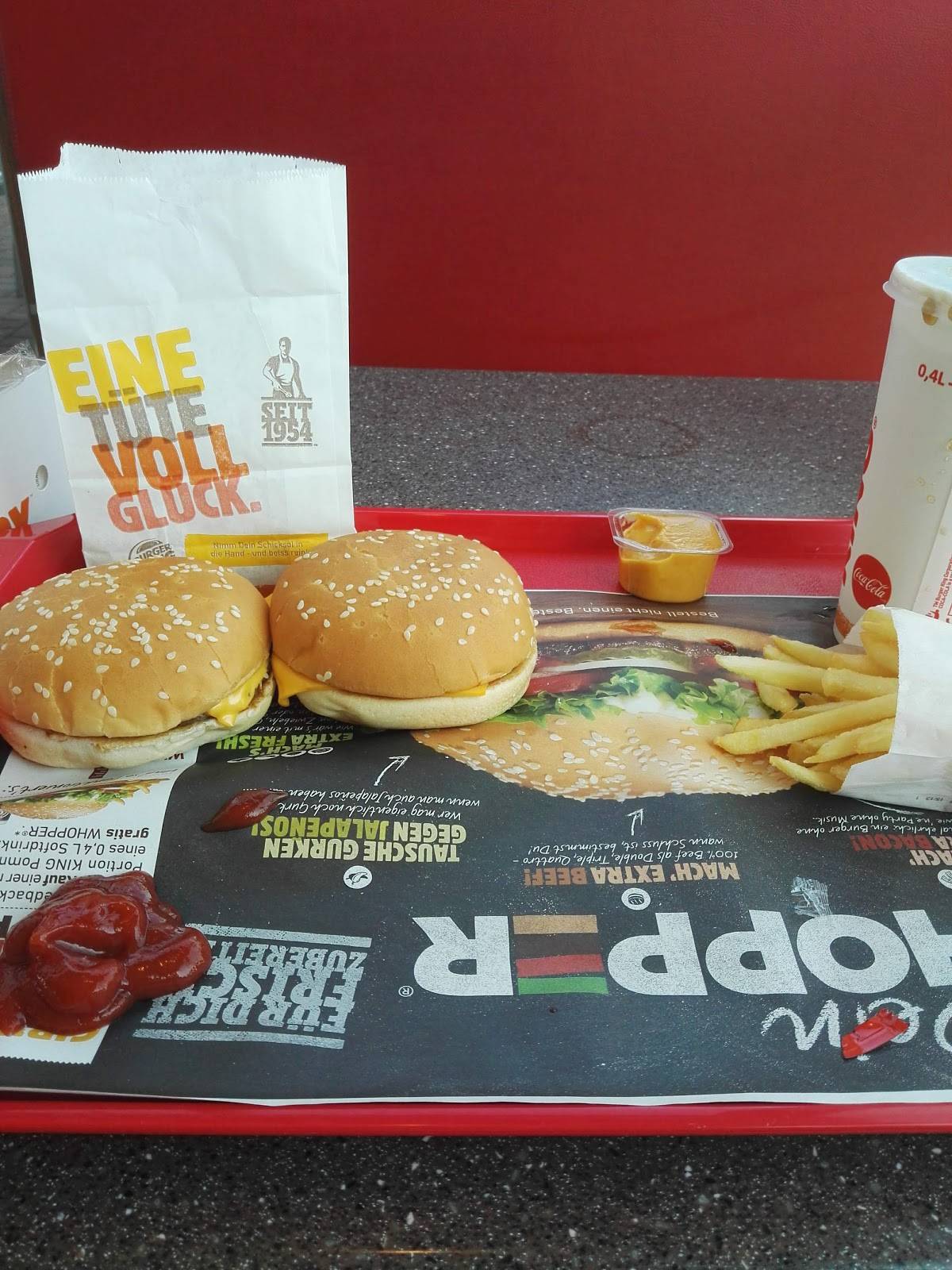Speisekarte von BURGER KING Deutschland GmbH fast Food, Güstrow, Am ...