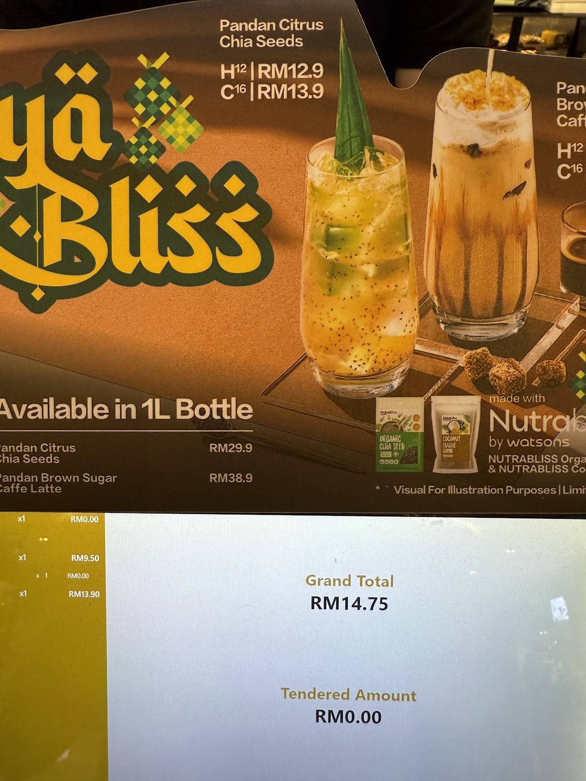 Menu at HWC Coffee - Pavilion Bukit Jalil cafe, Kuala Lumpur