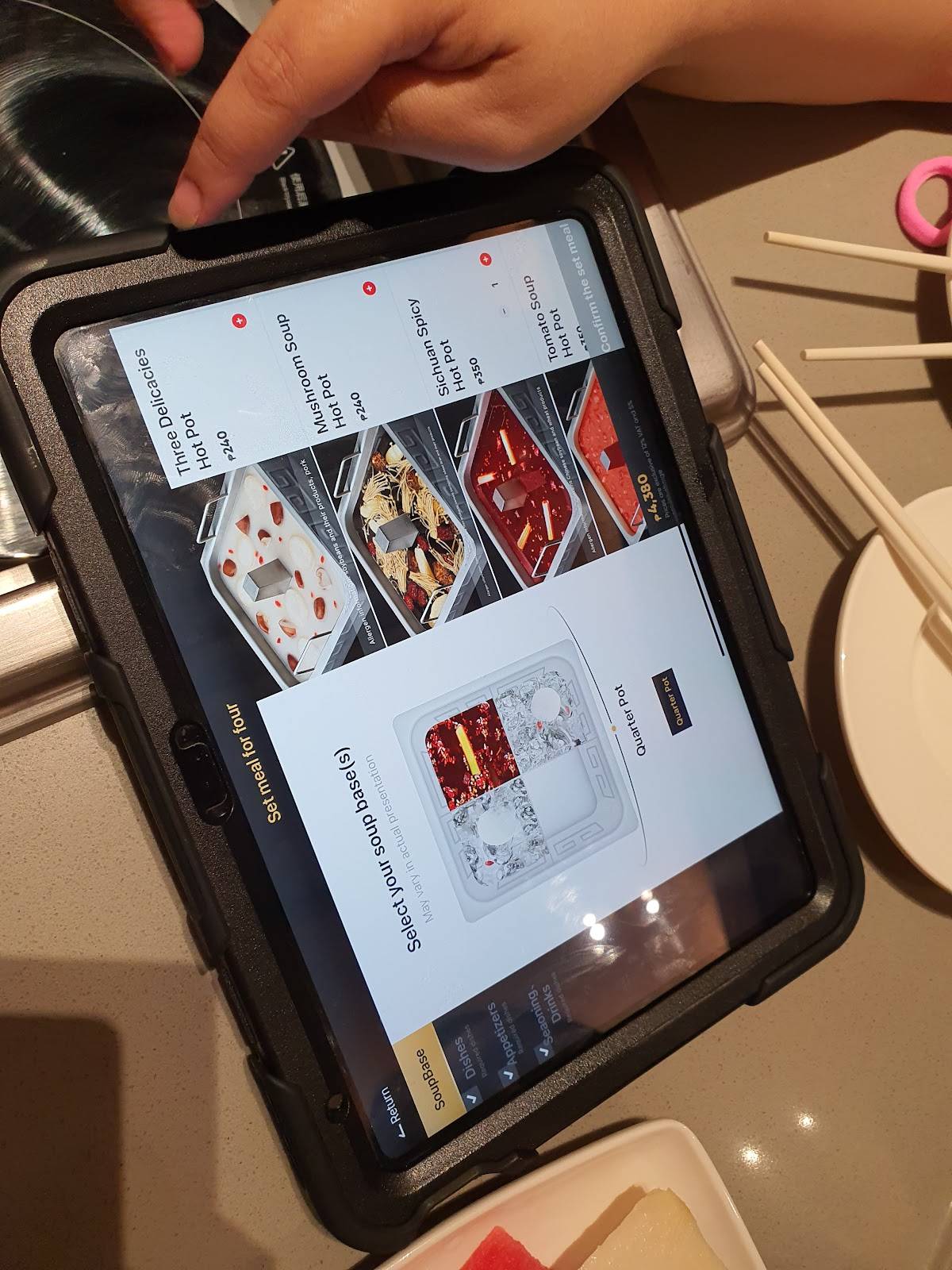 Menu at Haidilao Hot Pot MOA Branch ( 海底捞MOA店 ) restaurant, Pasay