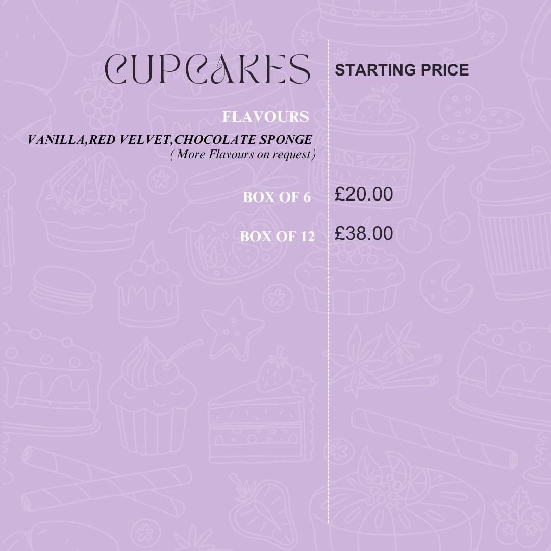 Menu at Halal Guide UK Bakes desserts, Reading