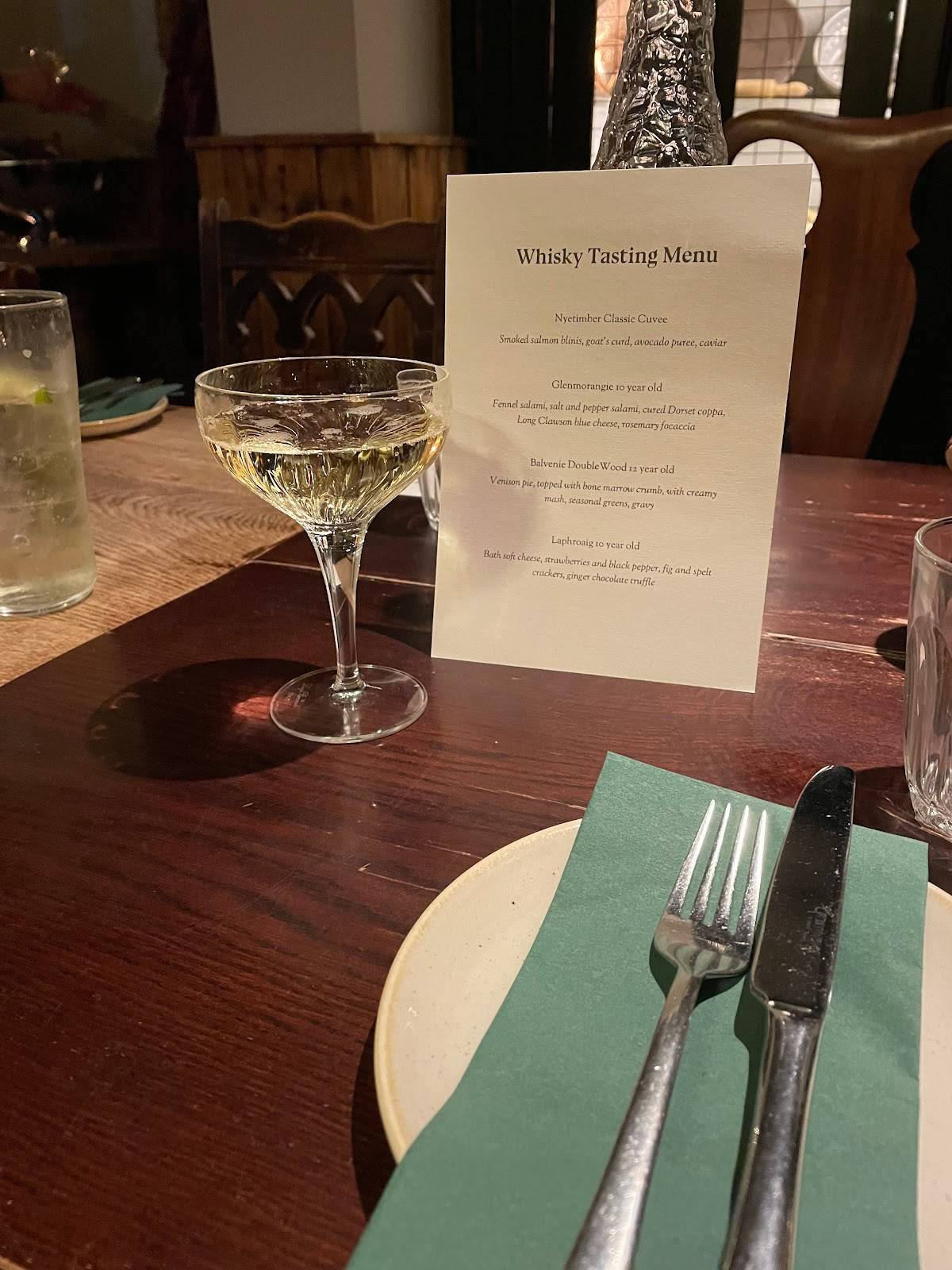 Menu at Hand in Hand pub & bar, London, 6 Crooked Billet
