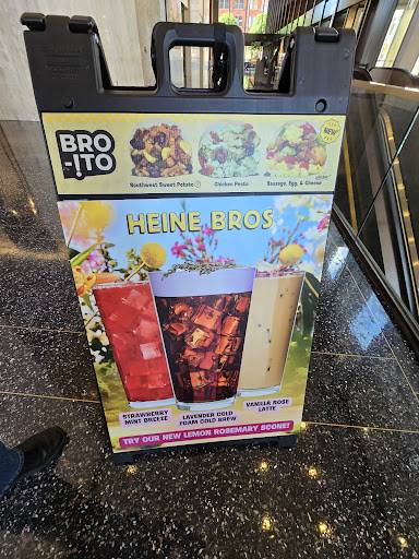 Menu at Heine Brothers Coffee - Main Street cafe, Louisville