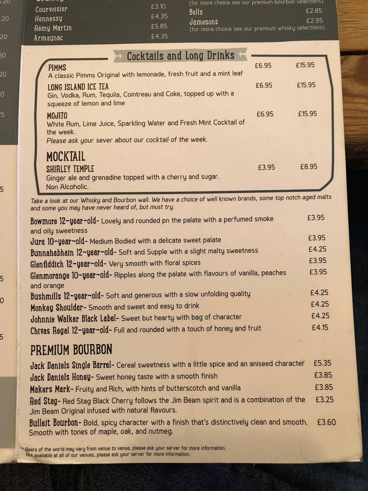 Menu at The Plough pub & bar, Hemel Hempstead, Leverstock Green Rd