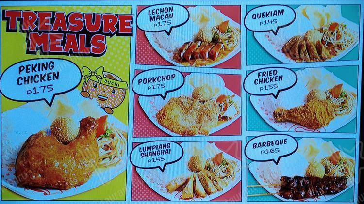 Menu at Hen Lin restaurant, Tagaytay, Ayala Mall Serin