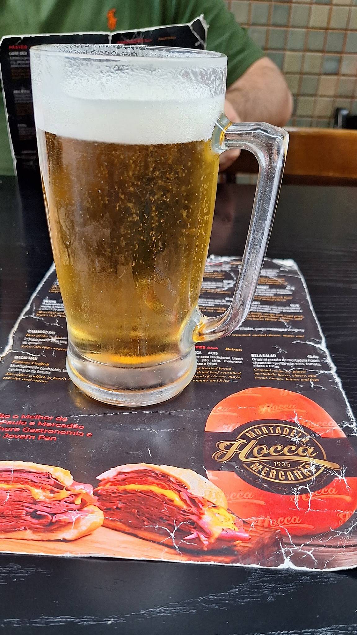 Menu at Hocca Bar - Mercadão, São Paulo, R. da Cantareira