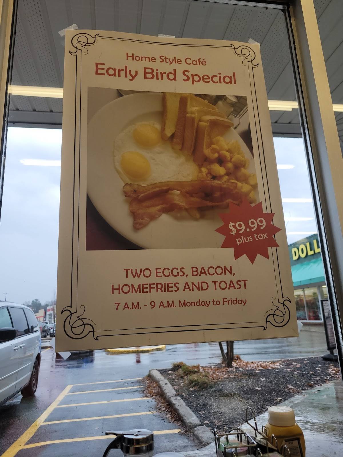 Menu at Homestyle Cafe, Bracebridge, 500 Muskoka District Road 118 West